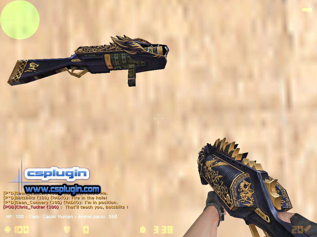 [Weapon] Dragon Cannon V.3.0 [ZP and CS 1.6] - Counter Strike Plugins